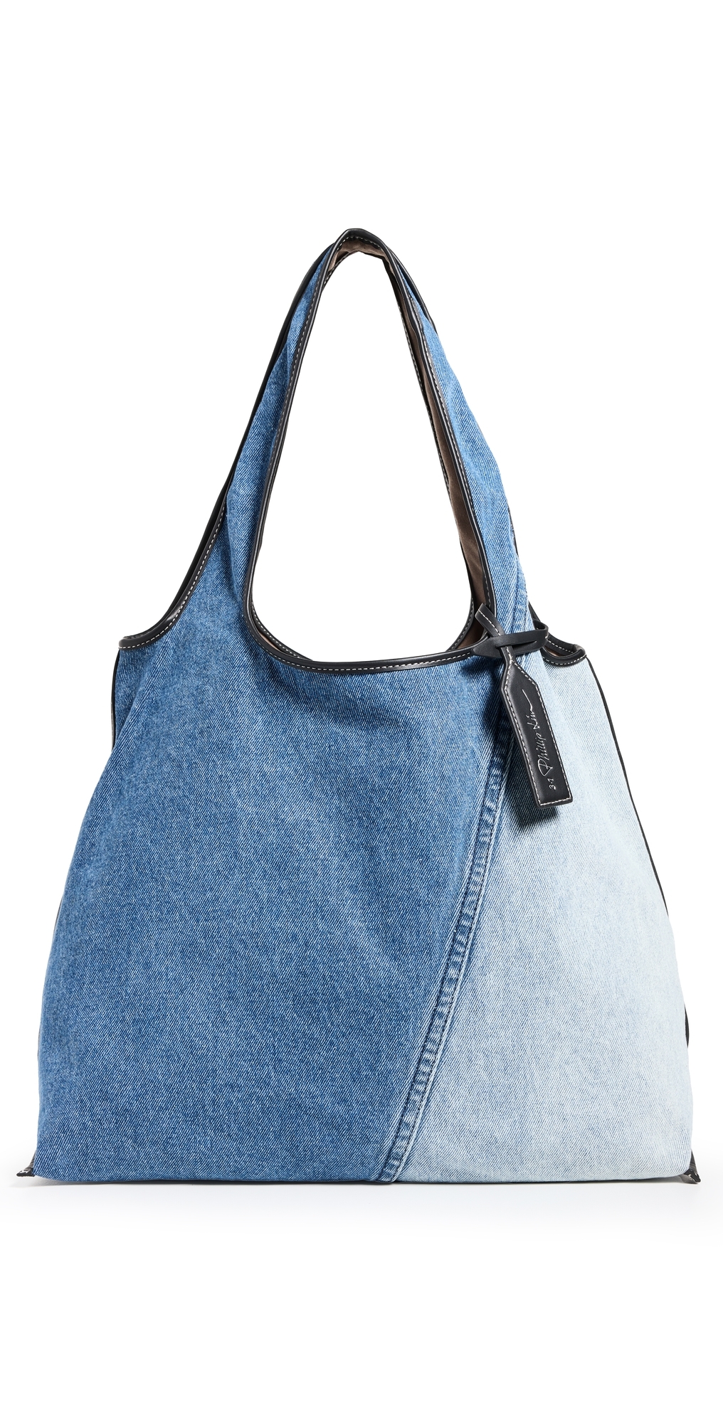 Ottolinger Denim Tote In Black - 38% Off | Editorialist
