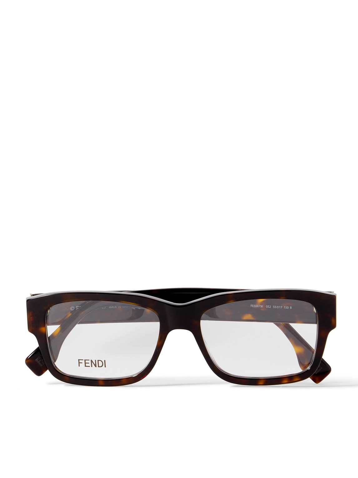 Fendi Signature Rectangular-Frame Optical Glasses In  display picture 2