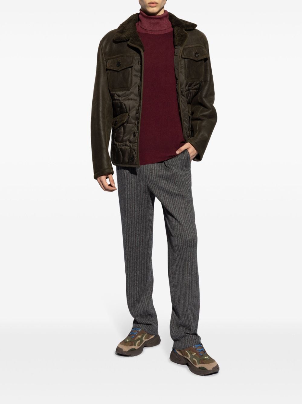 ETRO ETRO Multi-Pocket Sheepskin Jacket