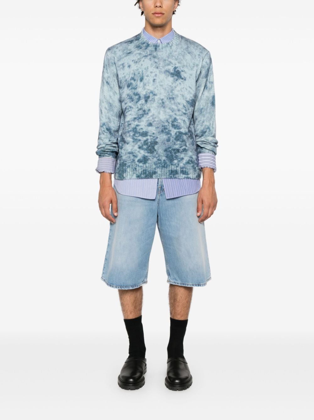 ACNE STUDIOS Acne Studios Straight-Leg Denim Shorts