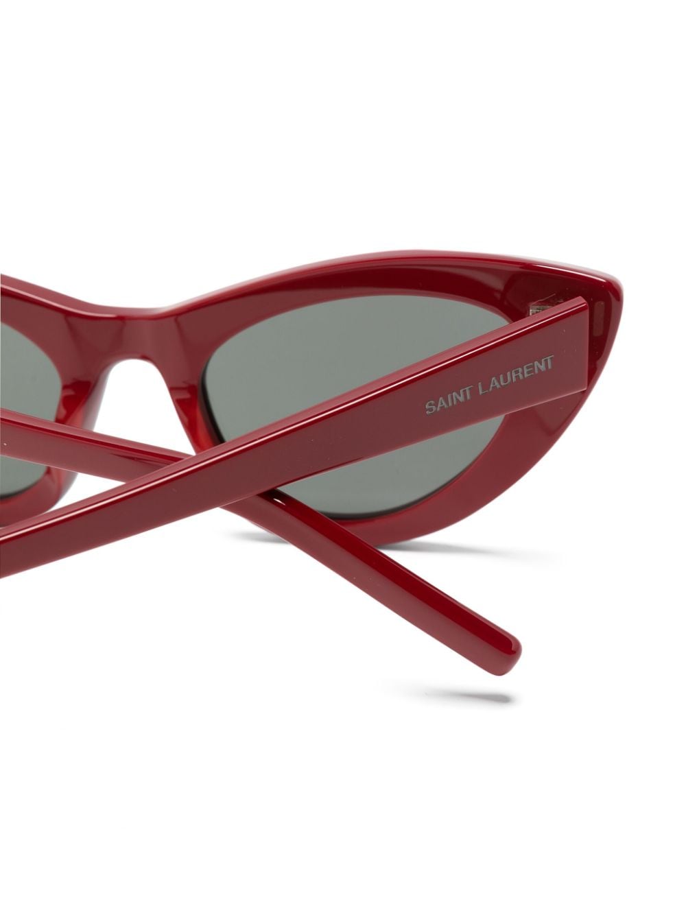 Buy Saint Laurent Sl 213 Lilly Cat-eye Sunglasses - Red At 8  display picture 1