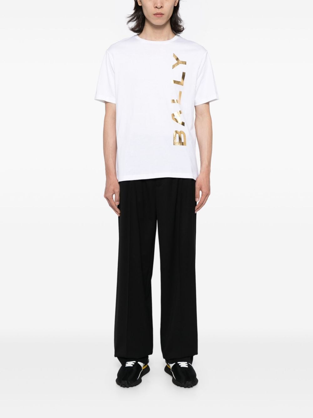 BALLY logo-print organic cotton t-shirt
