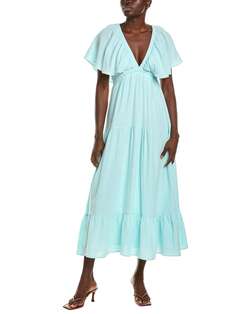 Opt O. P.T. Hanson Maxi Dress In Blue - 85% Off | Editorialist