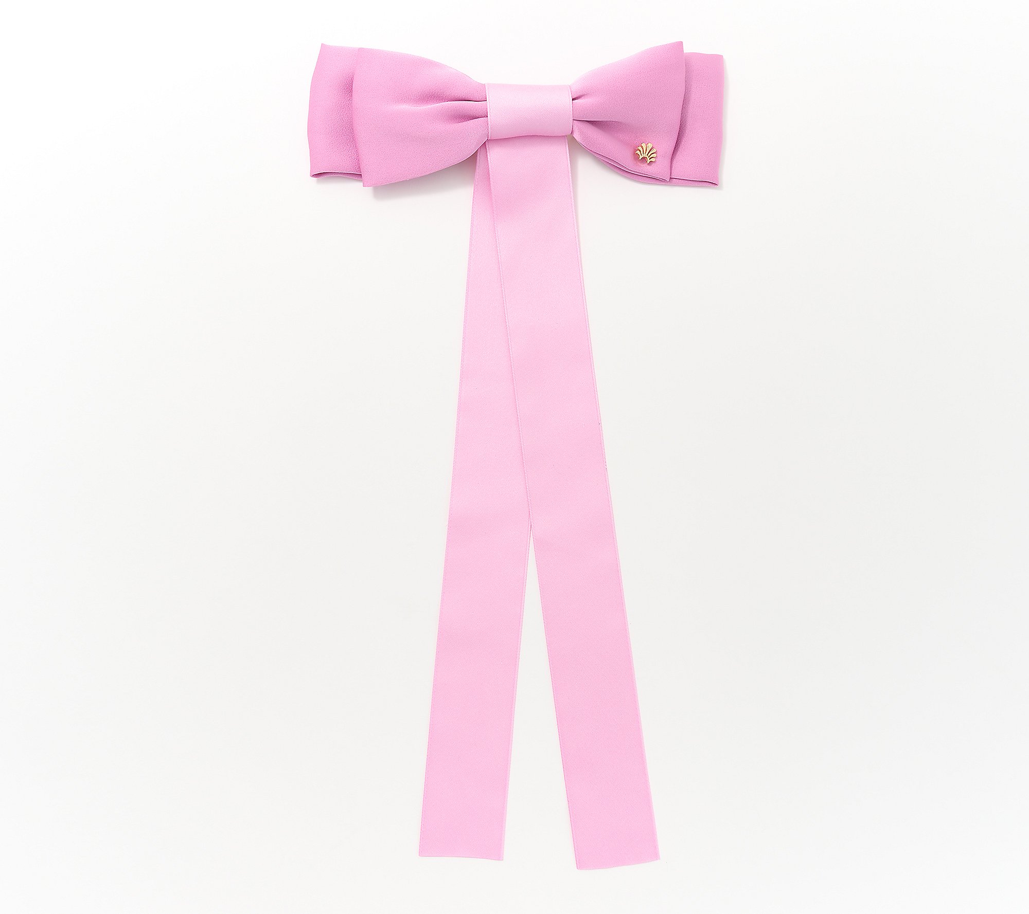 Lele Sadoughi Antoinette Bow Barrette In Pink - 30% Off  display picture 1