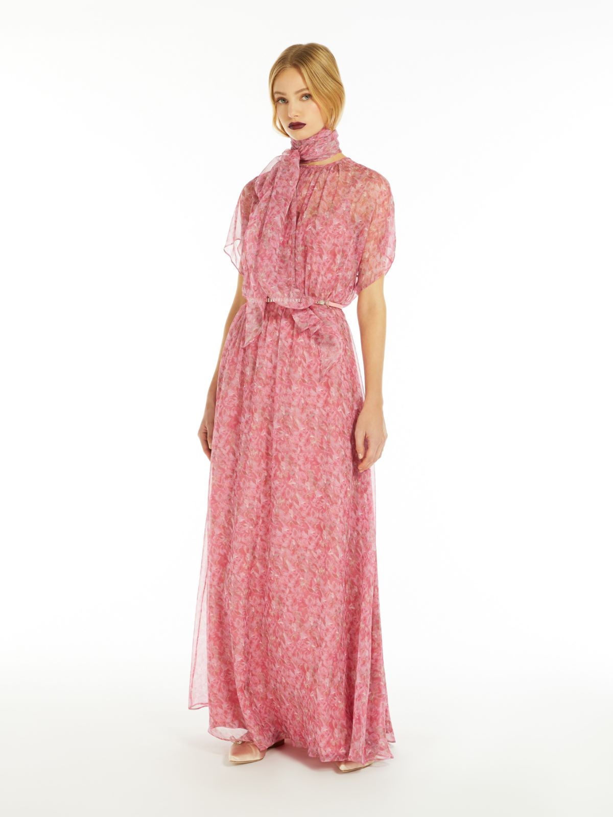 max mara silk georgette dress RRP 899 MAX MARA Green SILK Georgette Dress 10Usa_ 12UK_ 40DE_ 44IT_ 42FR