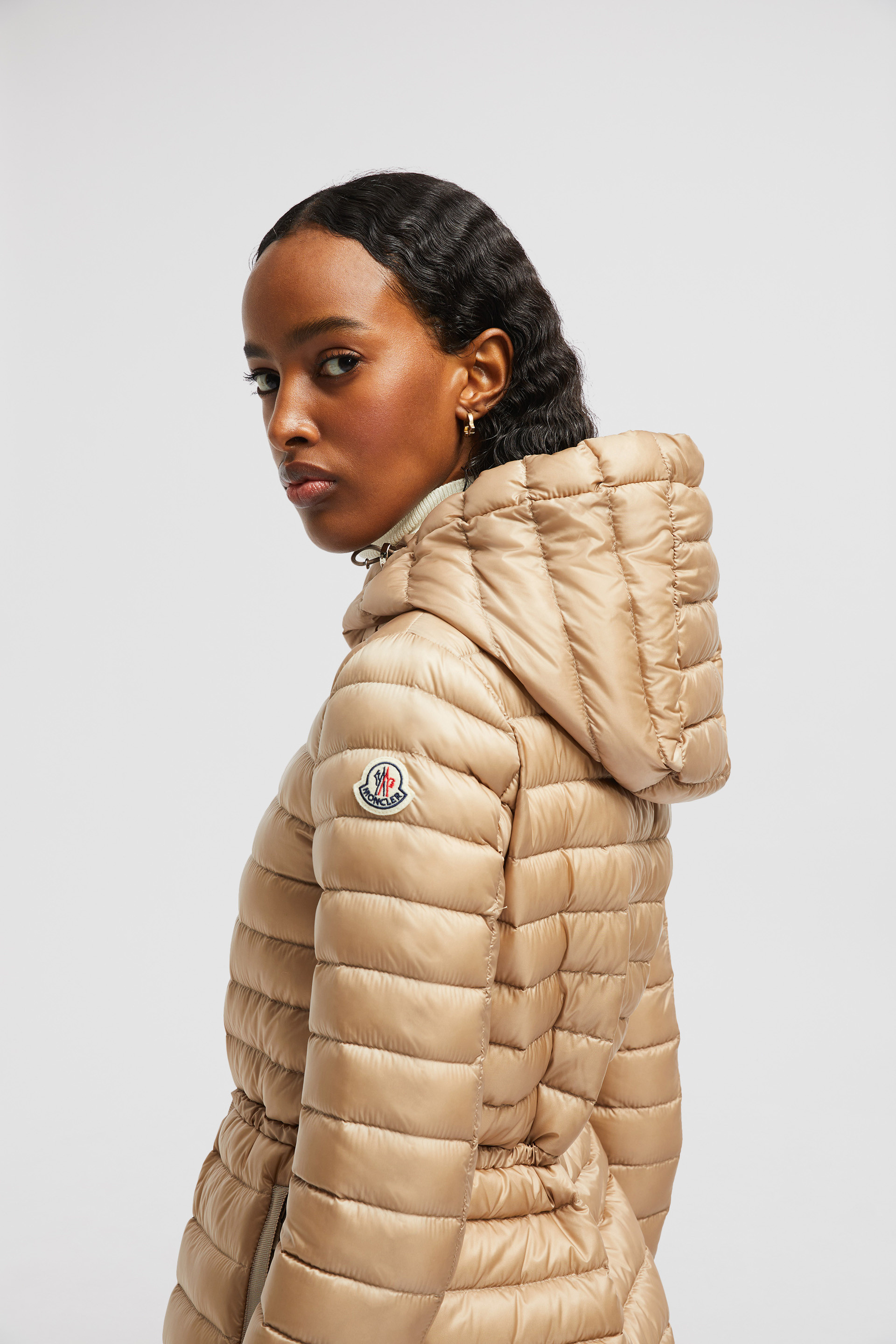 Moncler Raie Packable Hooded Short Down Jacket - Pink | Editorialist