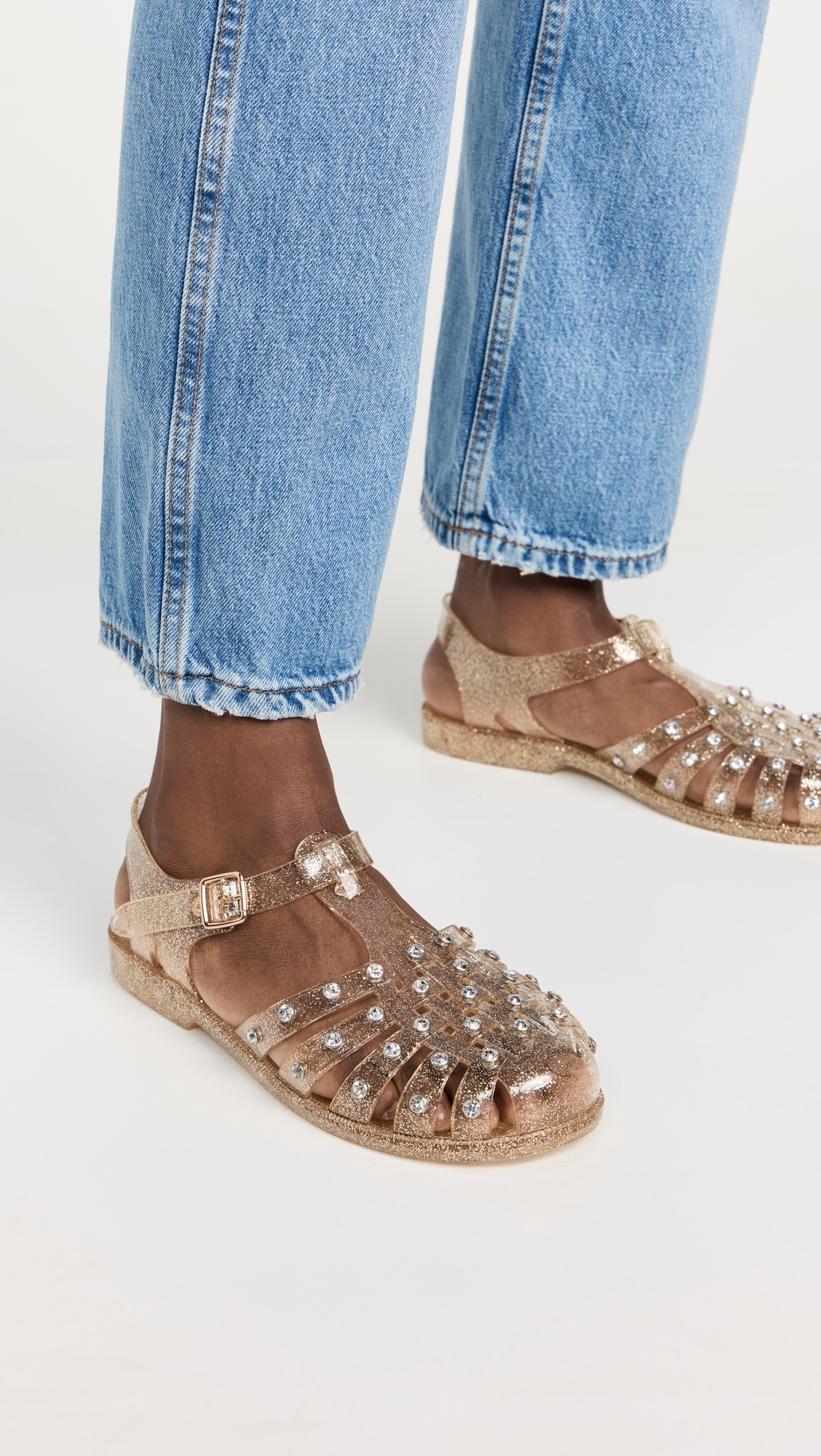 LOEFFLER RANDALL Rhys Jelly Studded Sandals