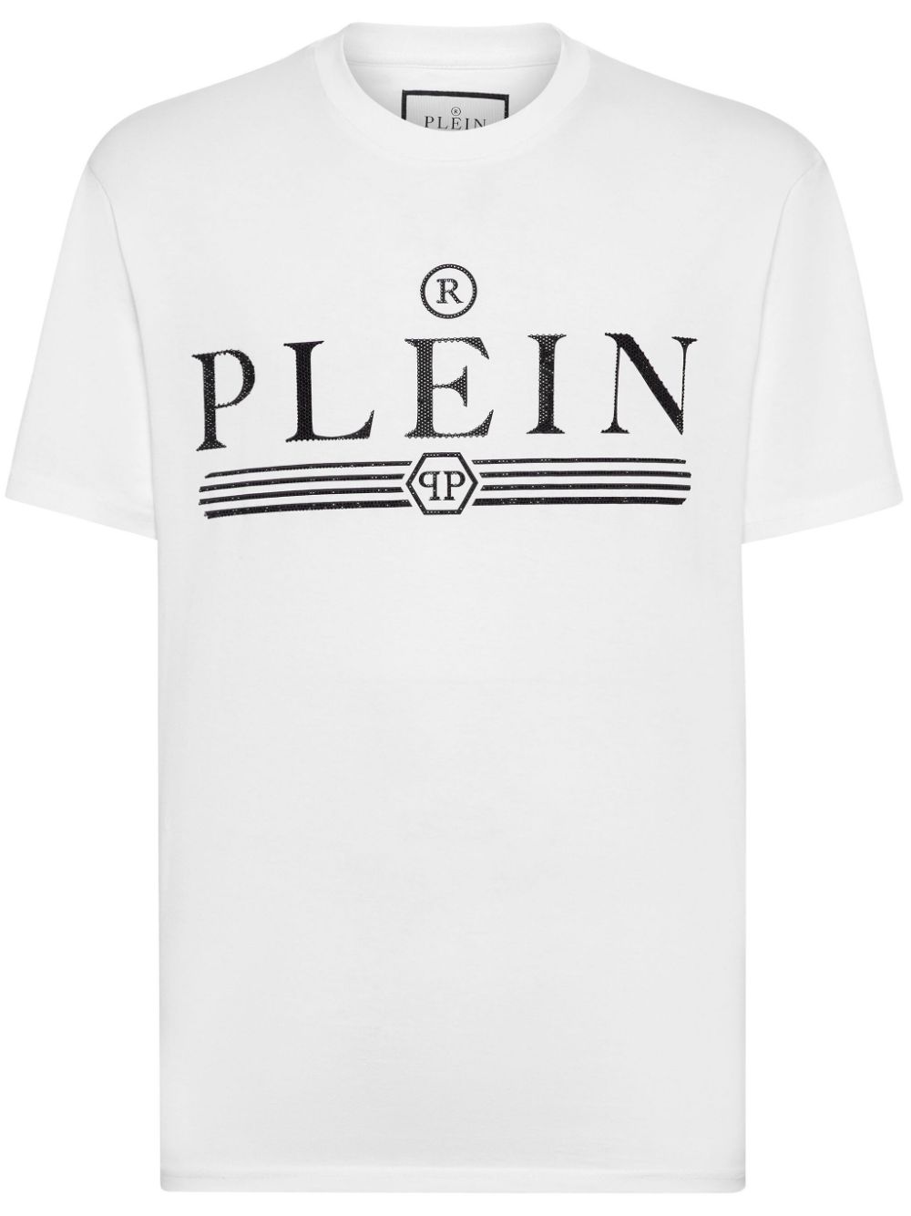 PHILIPP PLEIN Philipp Plein Logo-Print Track Shorts