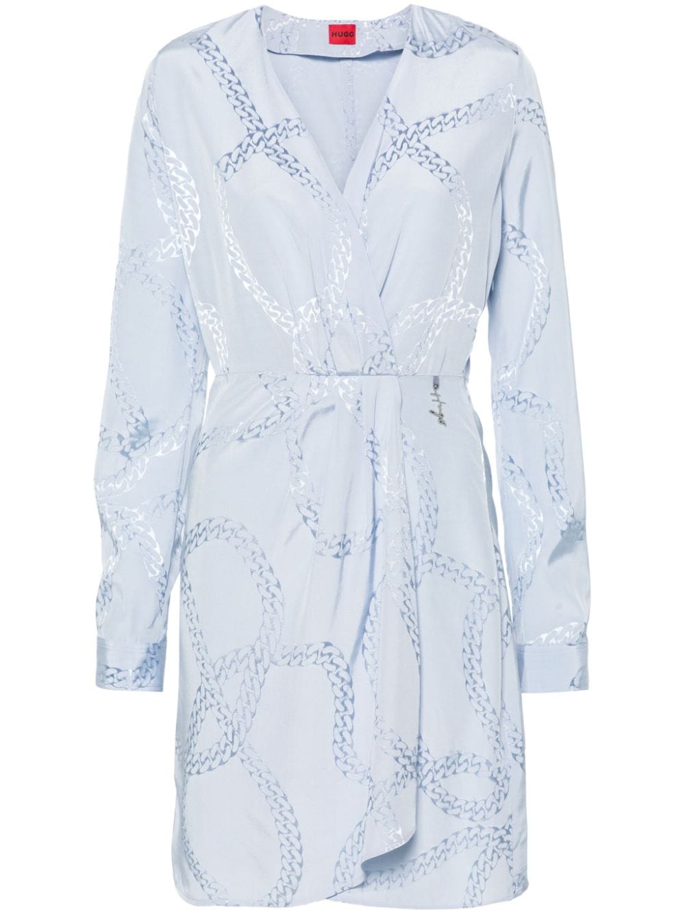hugo boss dress blue Everlane Mini Popover Shirtdress, Linen, Light Blue, Size XL
