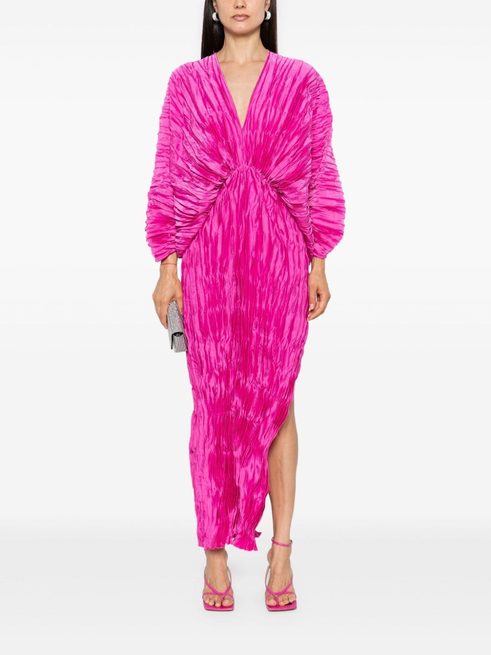 L'IDEE L'IDÉE De Luxe Crinkled Gown