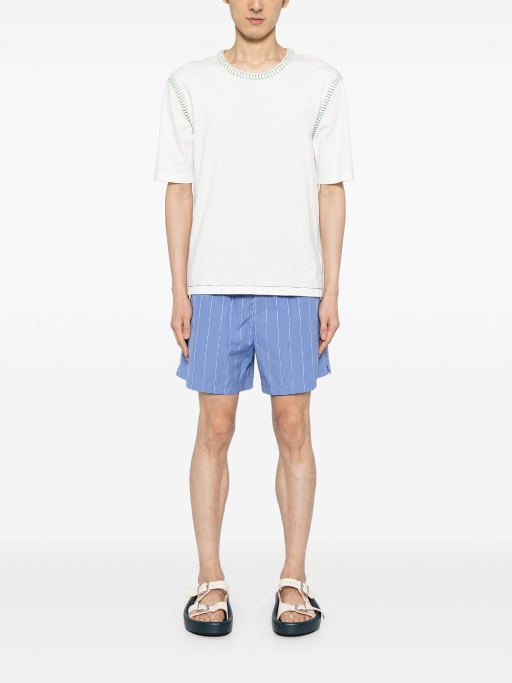PAUL SMITH Paul Smith Striped Cotton Shorts