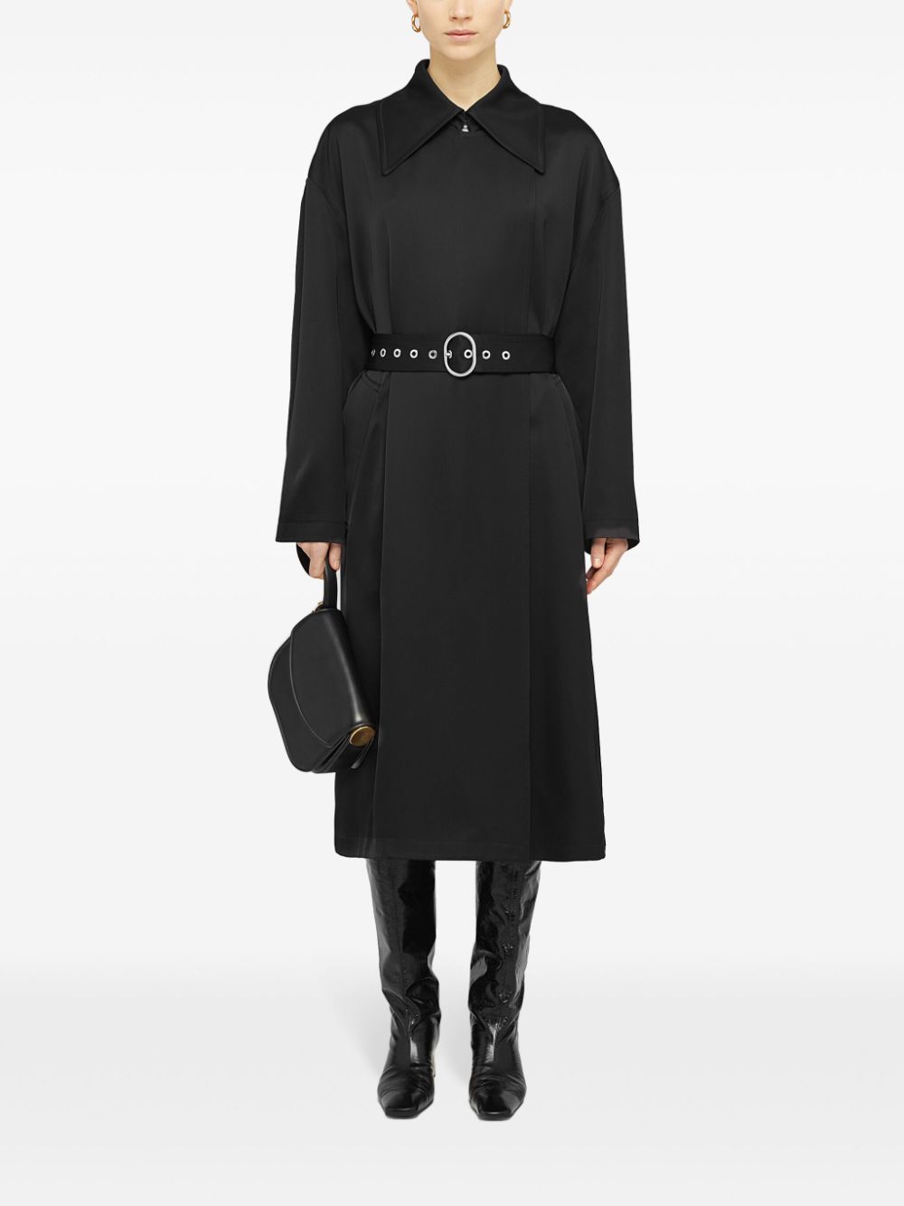 JIL SANDER Jil Sander Belted Trench Coat
