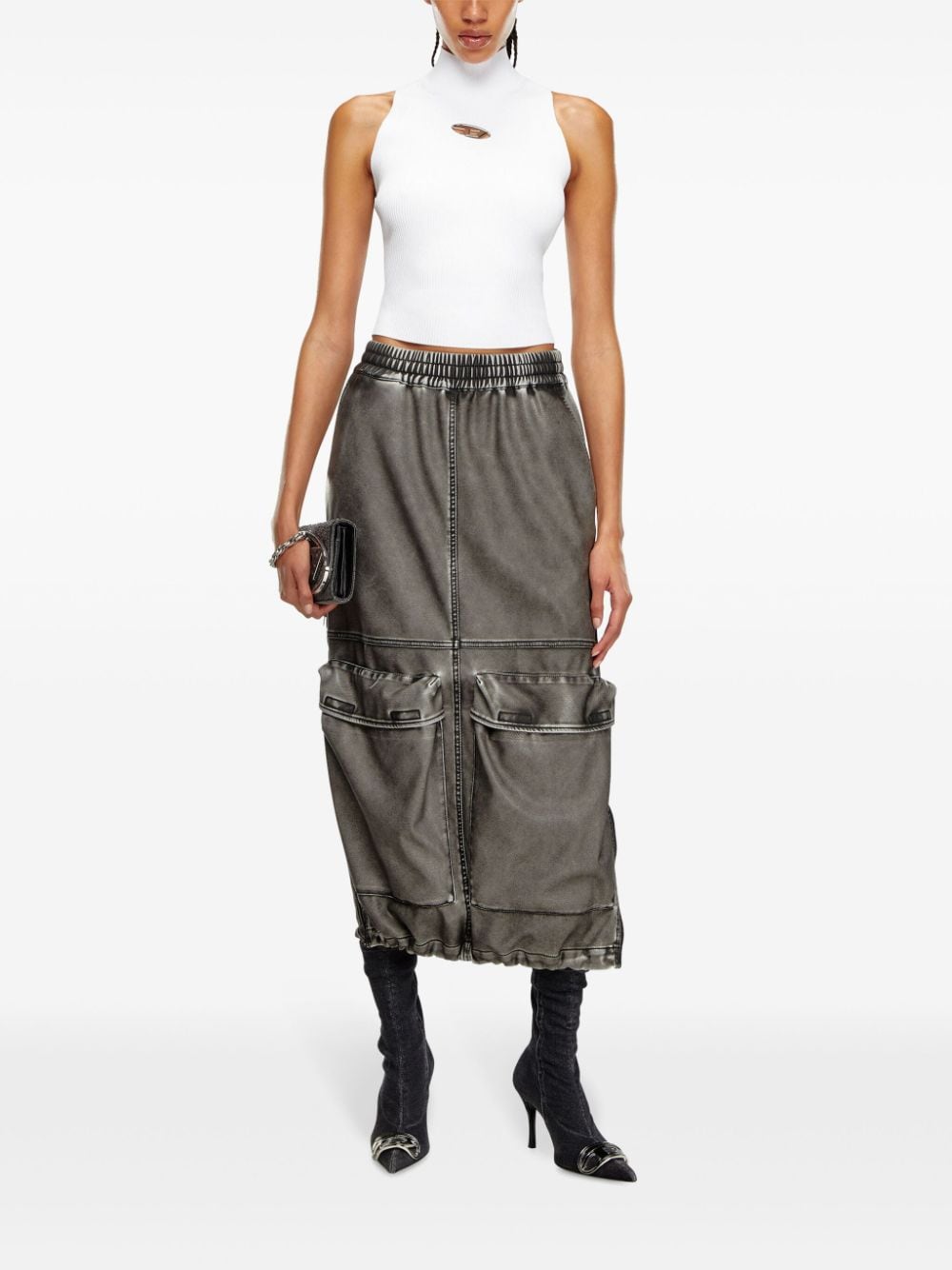 DIESEL® Diesel M-Onervax Mock-Neck Top