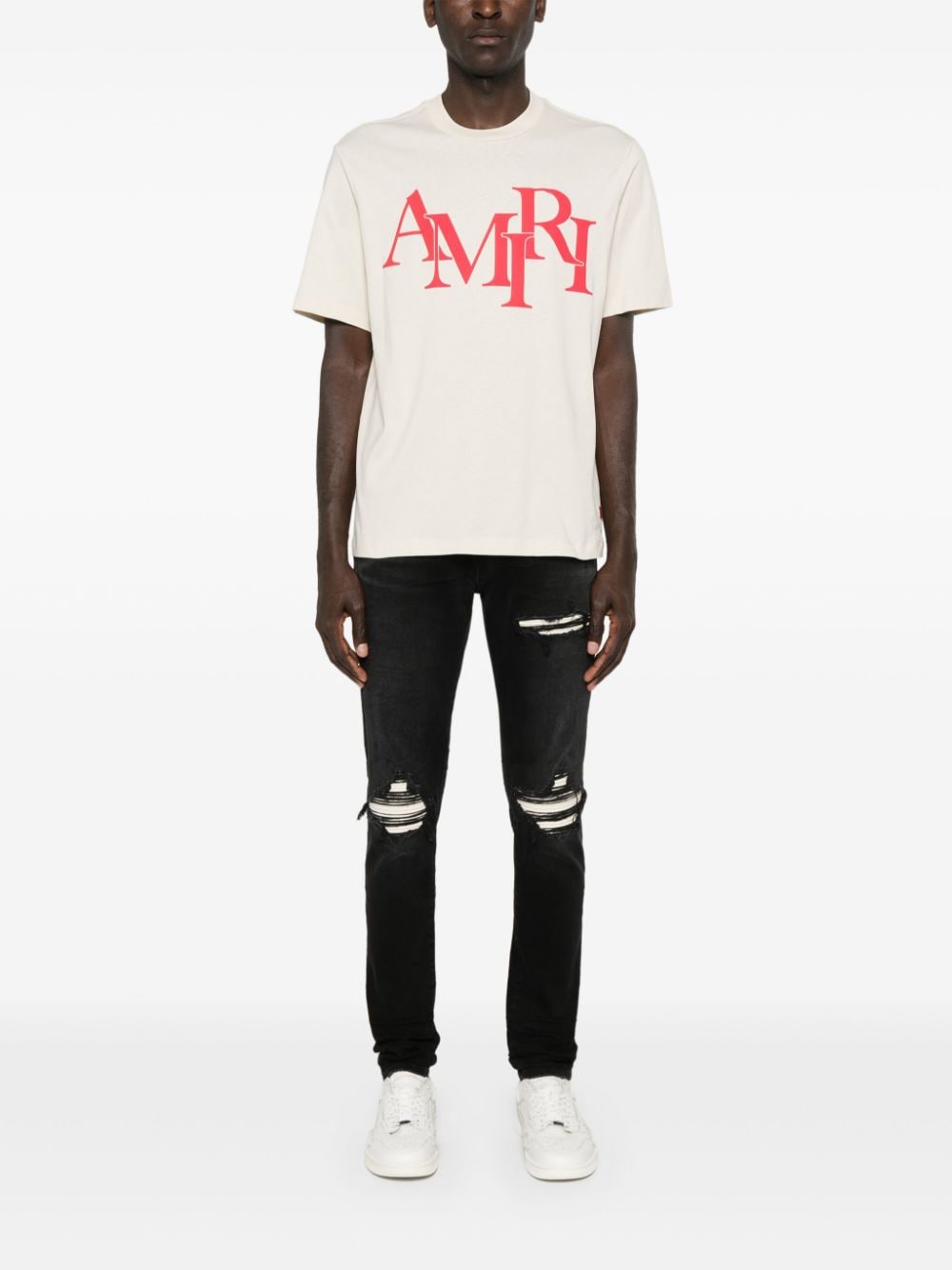 AMIRI logo-print cotton t-shirt