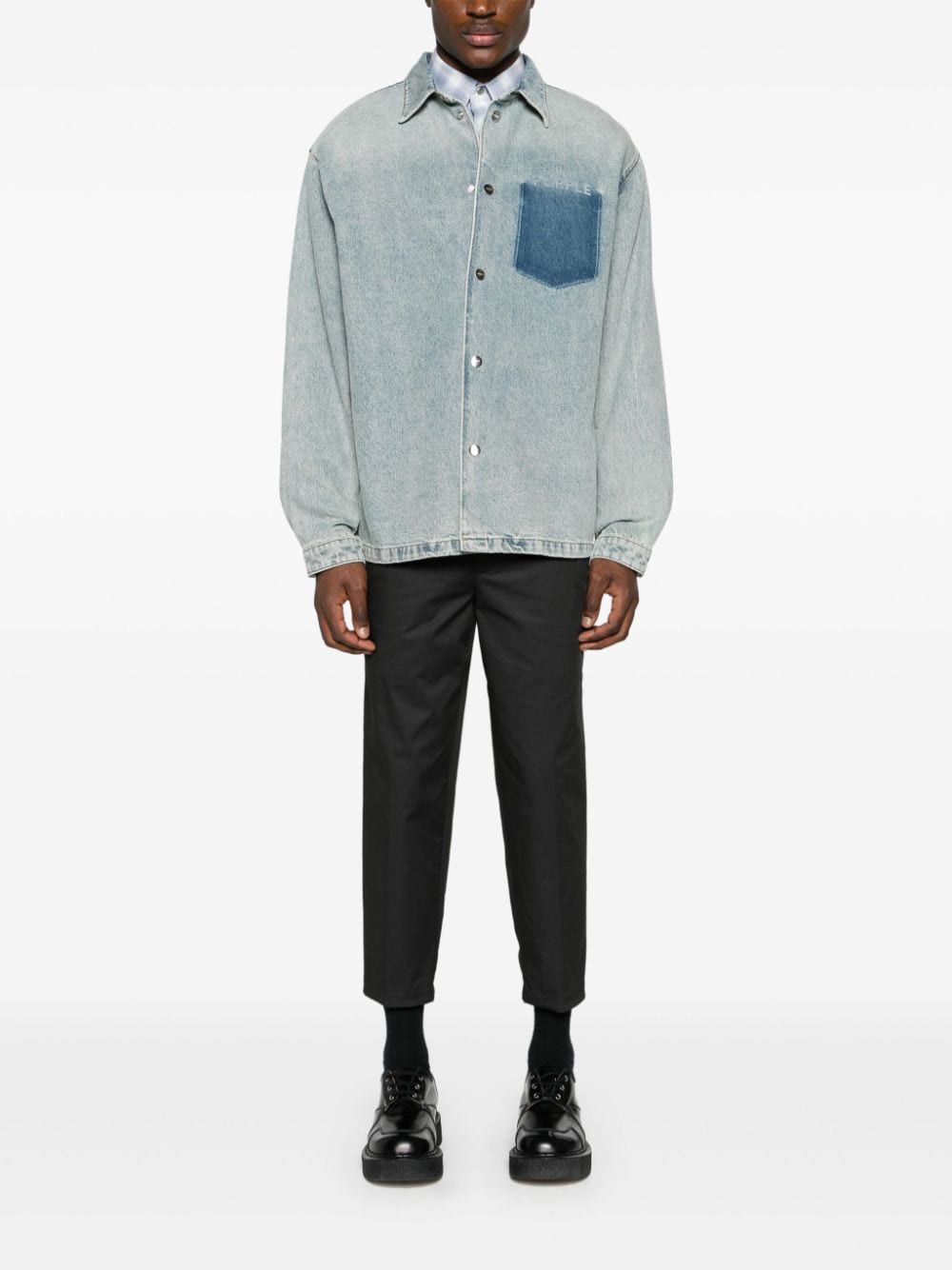 NEIL BARRETT Neil Barrett Slim-Leg Technical Fabric Chinos