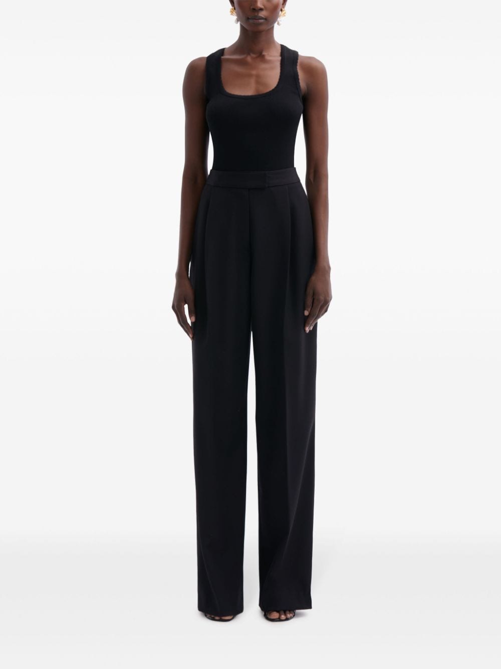 OSCAR DE LA RENTA Tailored Straight-Leg Trousers
