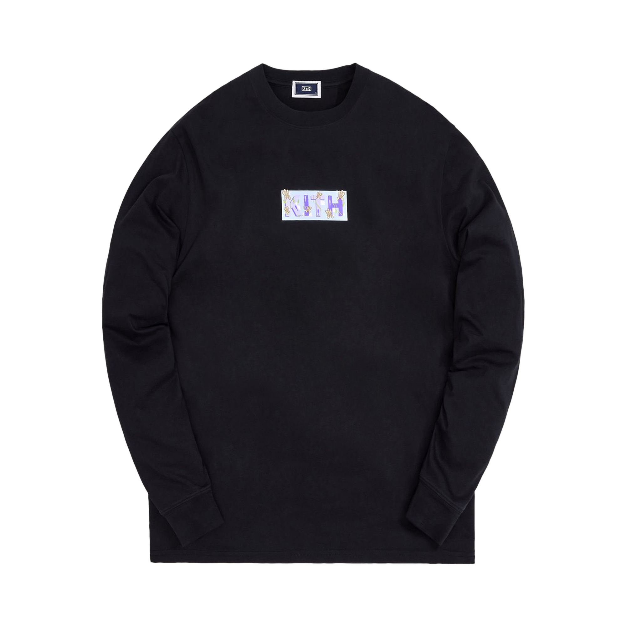 Kith Long-Sleeve Quinn Tee - Black | Editorialist