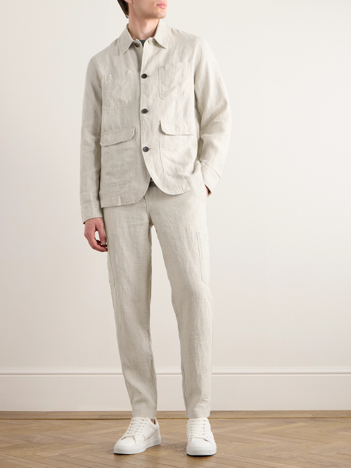 MR P. Linen Overshirt