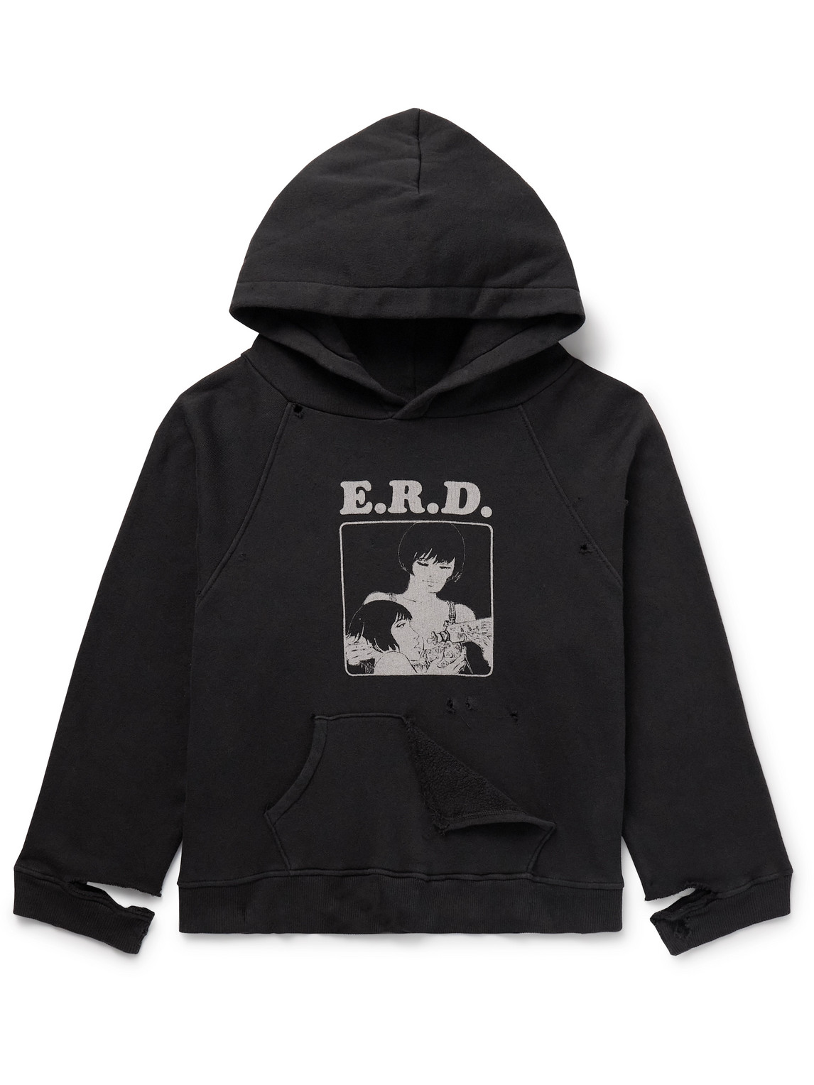 Enfants Riches DéPriméS Bottle Slim-Fit Cropped Distressed Logo