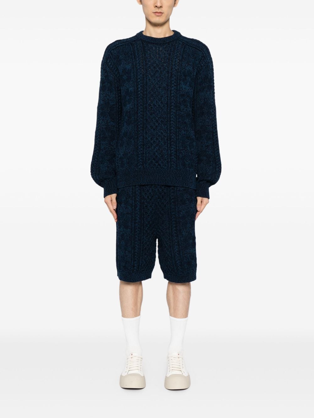 MARNI Marni Knitted Knee-Length Shorts