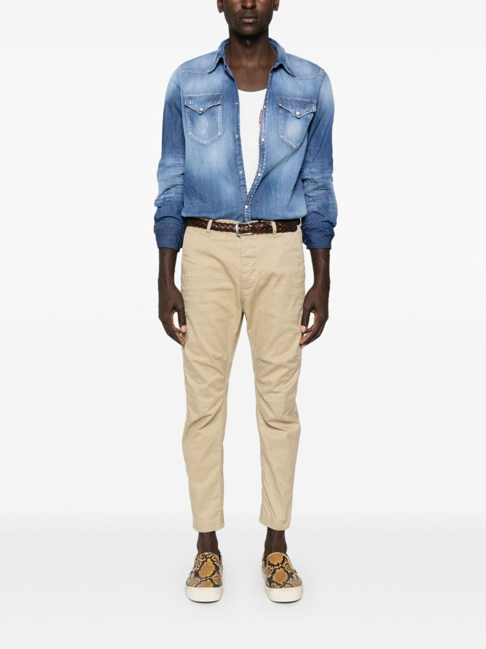 DSQUARED2 cotton chino pants