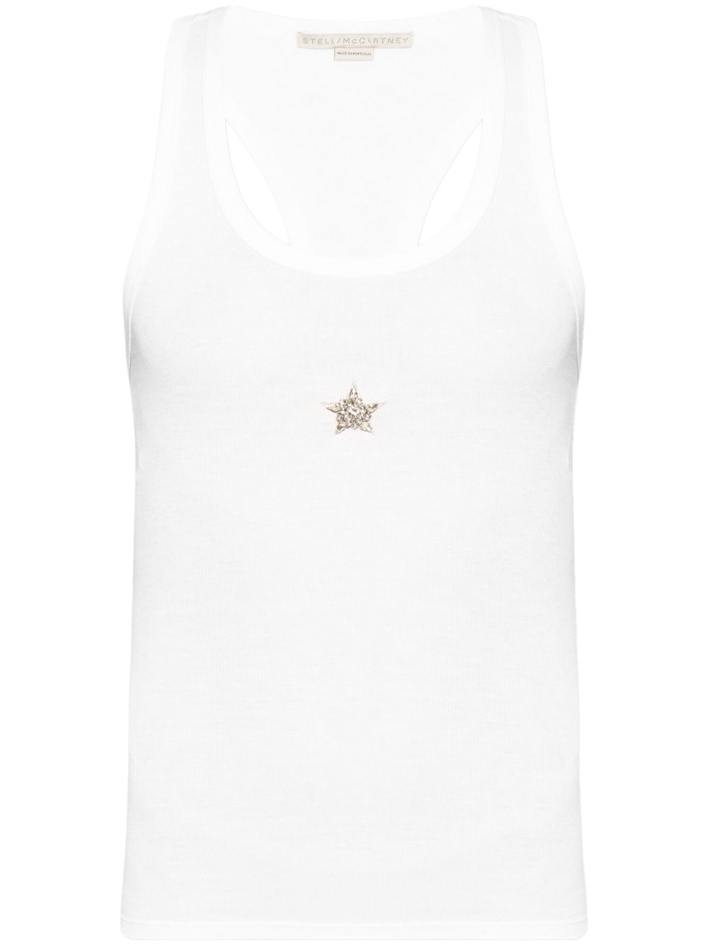 STELLA MCCARTNEY Stella McCartney Crystal Star Racerback Tank Top