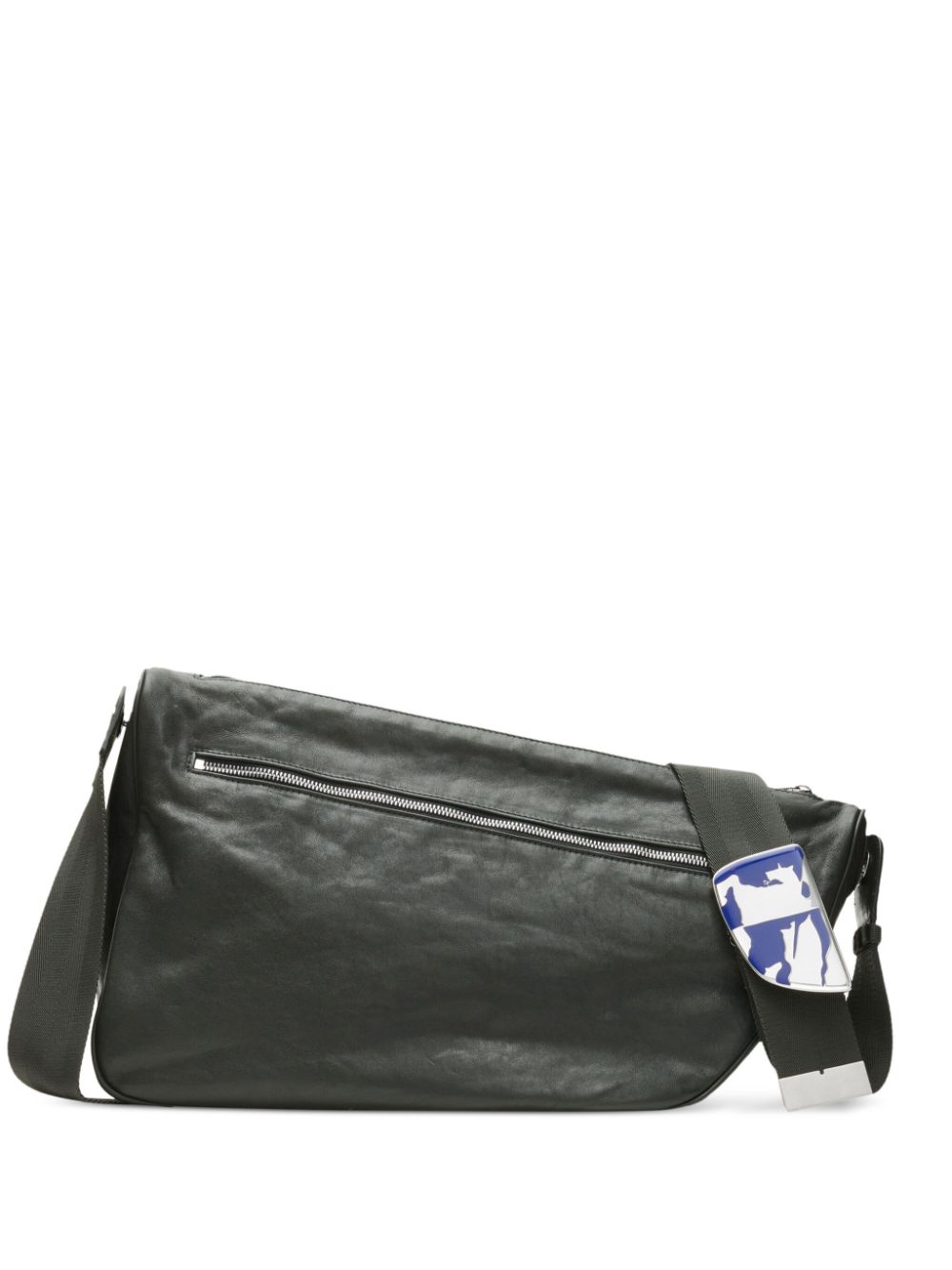 BURBERRY Leather Messenger Bag
