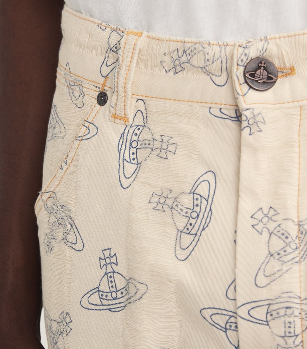 Vivienne Westwood Orb Ranch Straight Jeans - Multi Vivienne Westwood Orb Ranch Straight Jeans - Multi