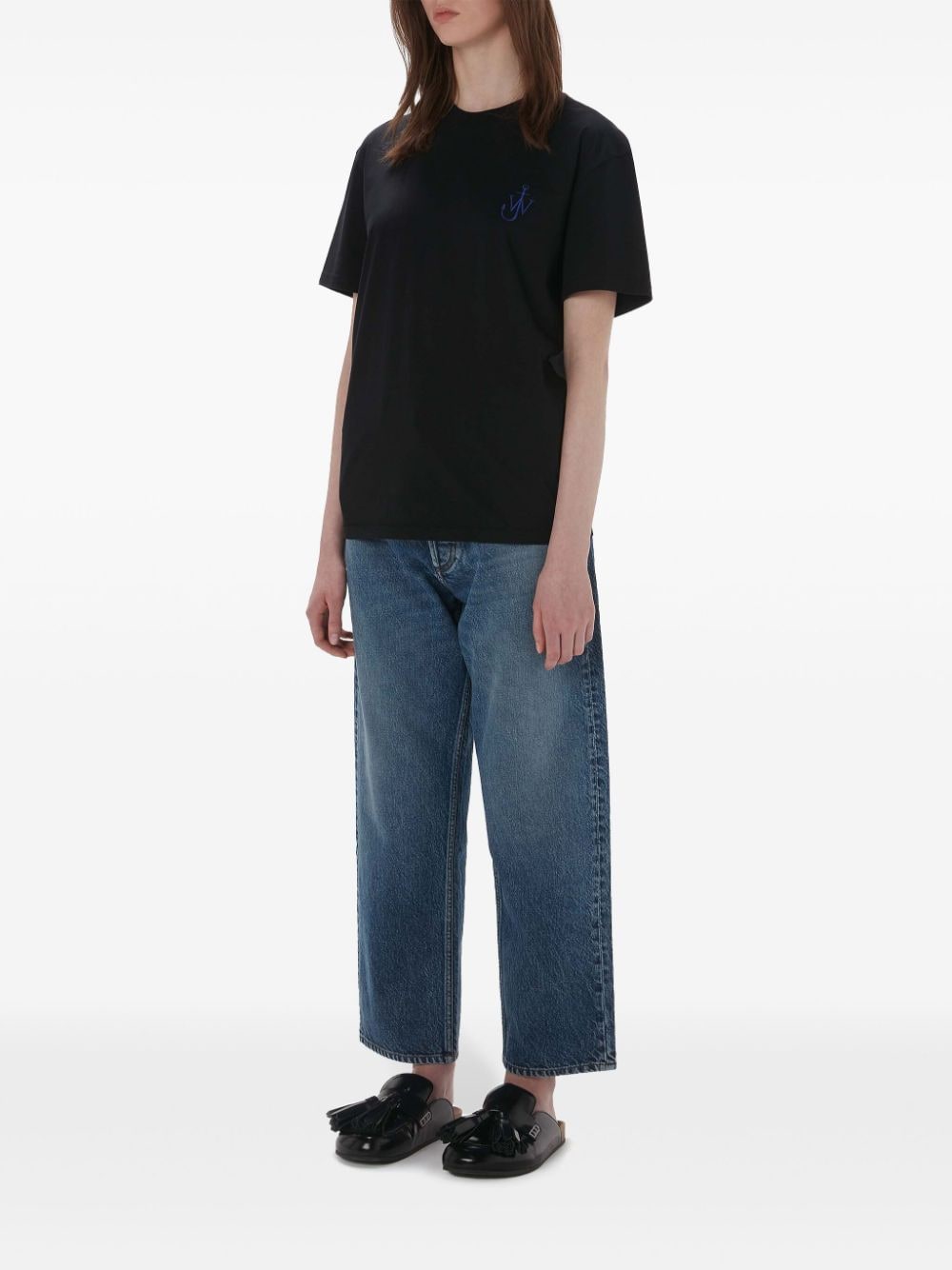 JW ANDERSON JW Anderson Graphic-Print Organic Cotton T-Shirt