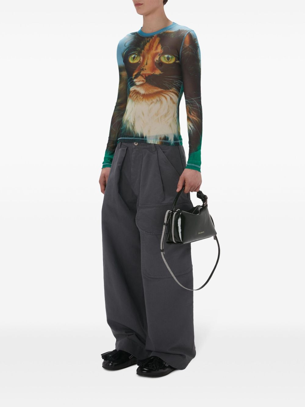 JW ANDERSON JW Anderson Organic Cotton Loose Fit Trousers