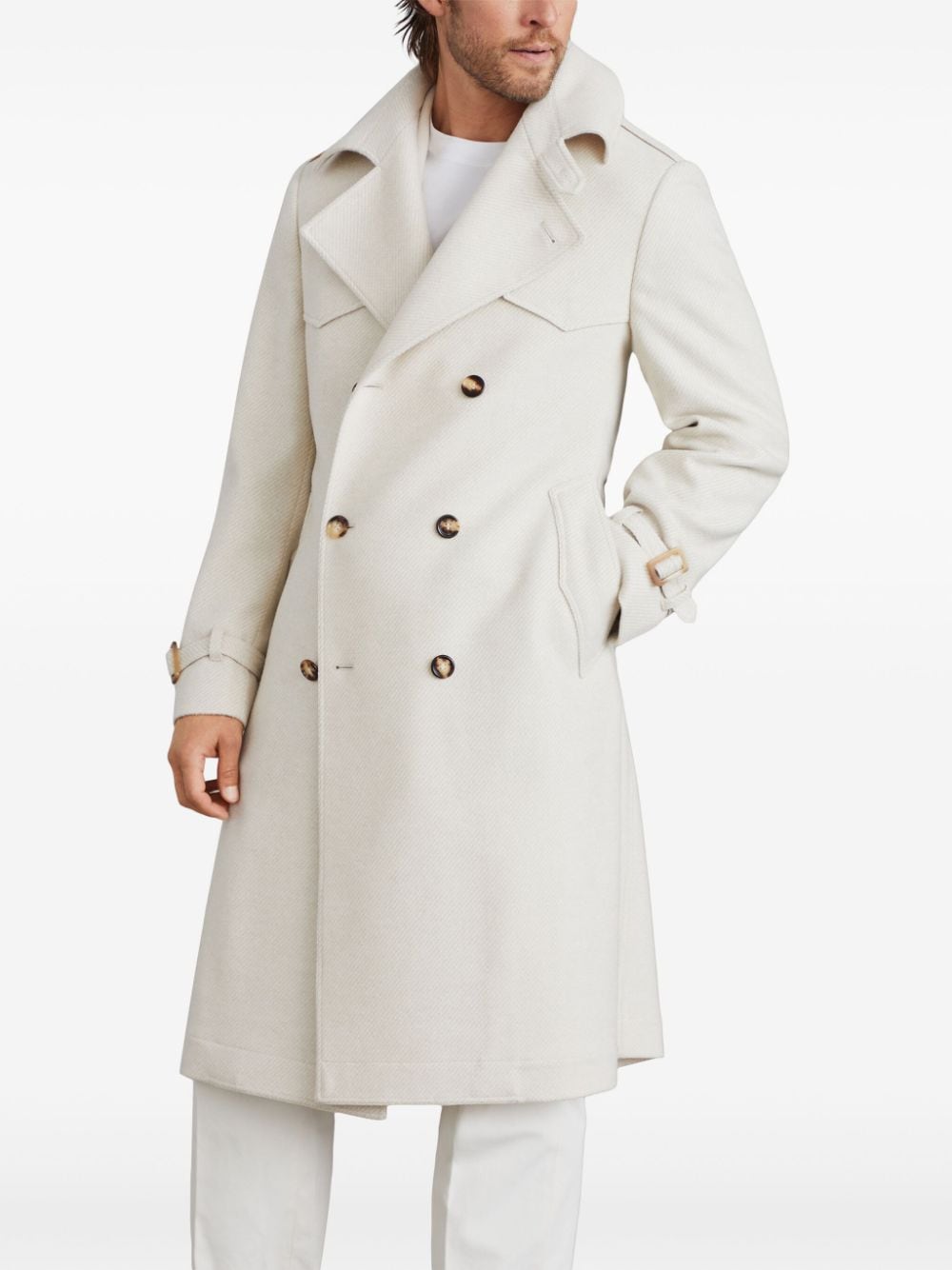 BRUNELLO CUCINELLI Brunello Cucinelli Long Double-Breasted Coat