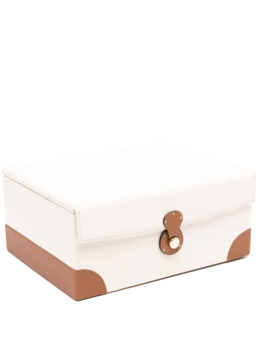Ralph Lauren Ryan Leather Box - Neutrals | Editorialist
