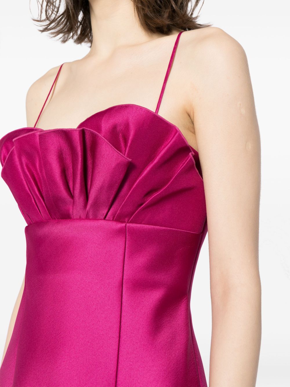 Acler Mahina Midi Dress In Purple - 77% Off | Editorialist