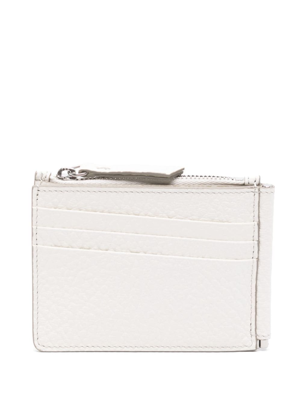 Maison Margiela Four Stitches Money-Clip Wallet - White | Editorialist
