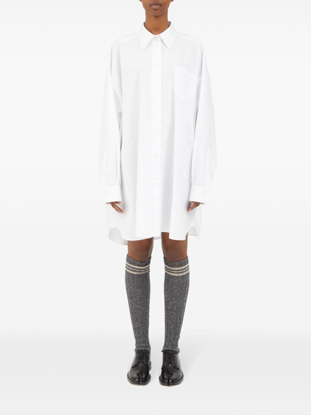 MAISON MARGIELA Maison Margiela Drop-Shoulder Cotton Shirt