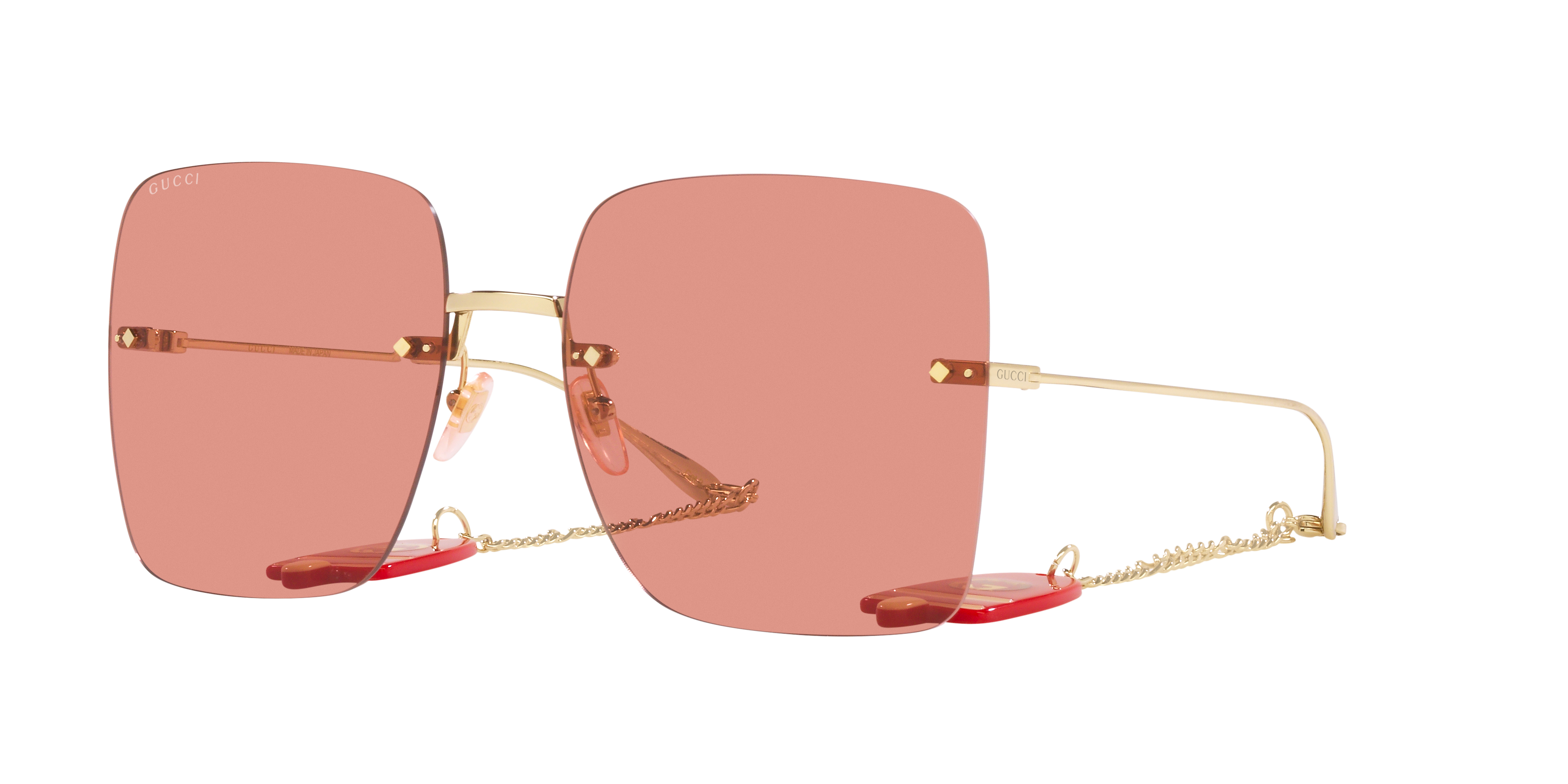 Gucci Gg1147s Sunglasses In Pink - 50% Off | Editorialist