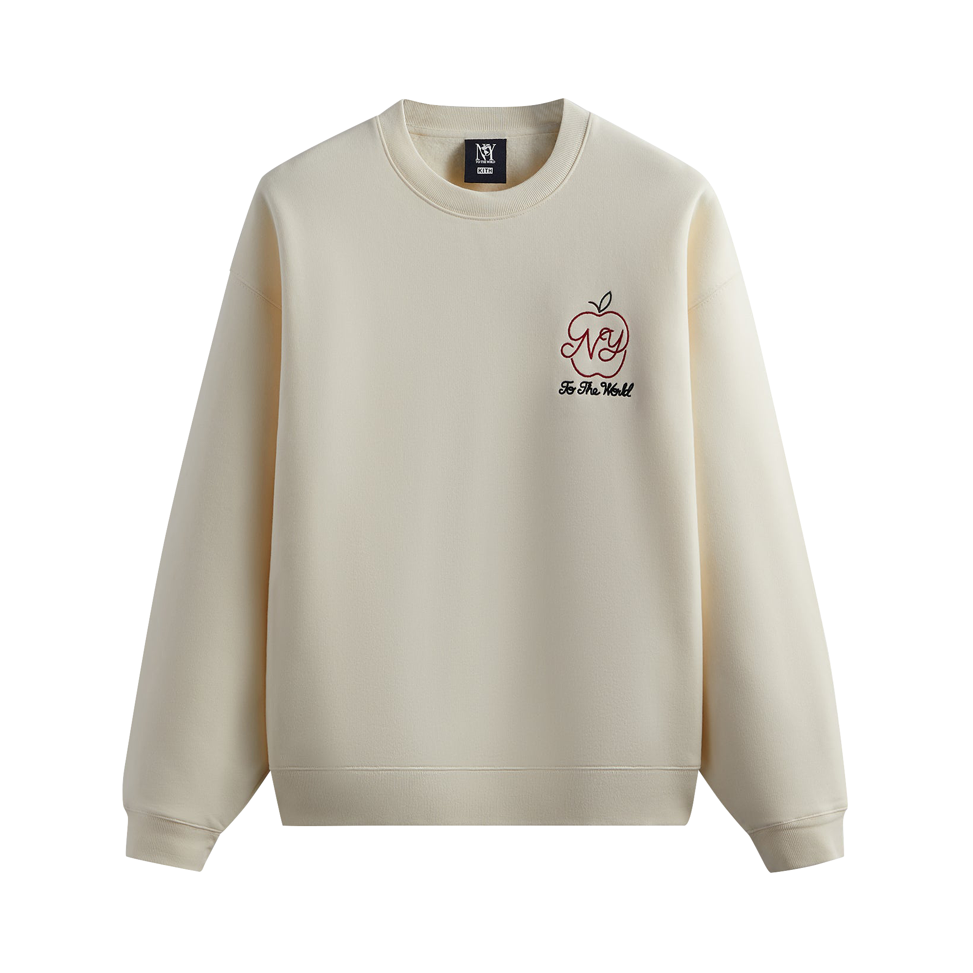 Kith Peak Nelson Crewneck Sweatshirt - Chalk | Editorialist