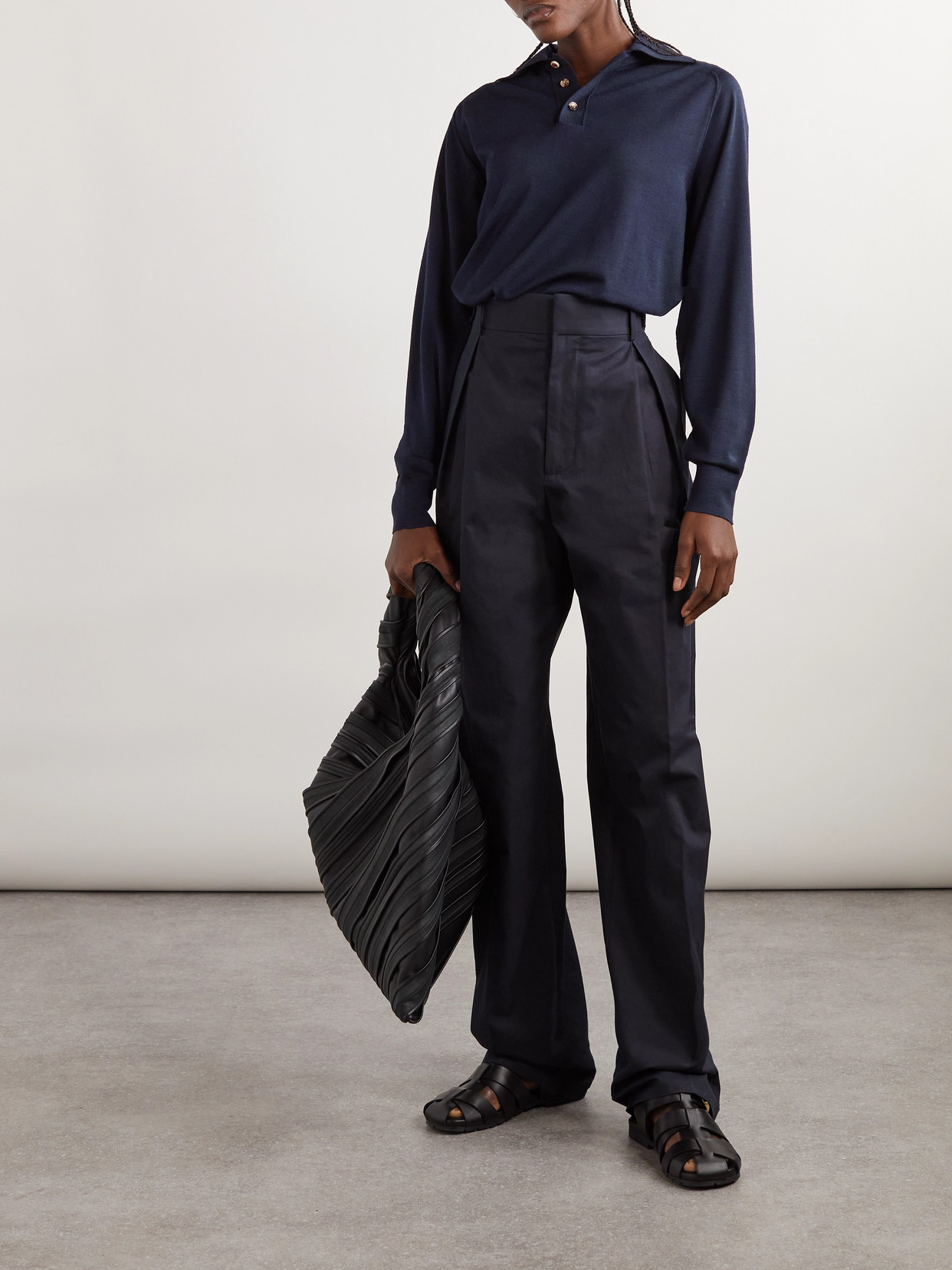 BOTTEGA VENETA Bottega Veneta Wool Polo Shirt