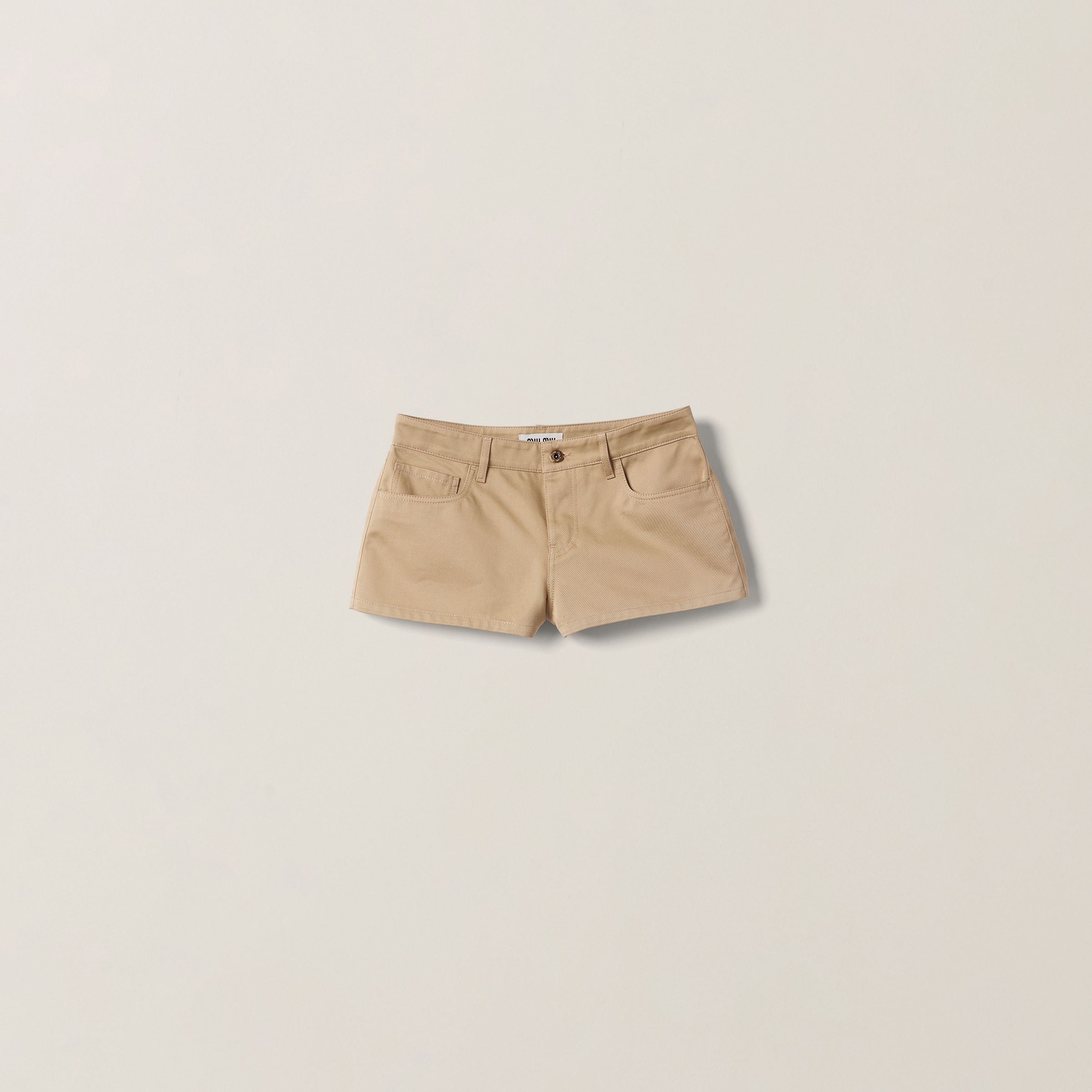 Miu Miu Chino Shorts Cord Editorialist
