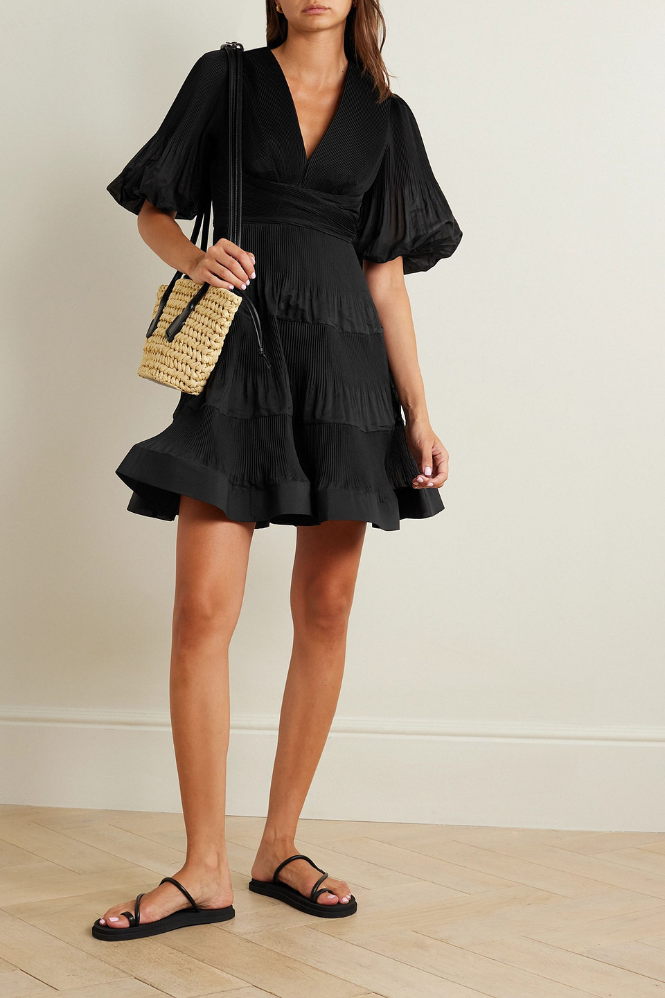 Mini Dress Zimmermann Rife Ruffle Dress Zimmermann Crush Ruffle Halter Mini  Dress All The Dresses