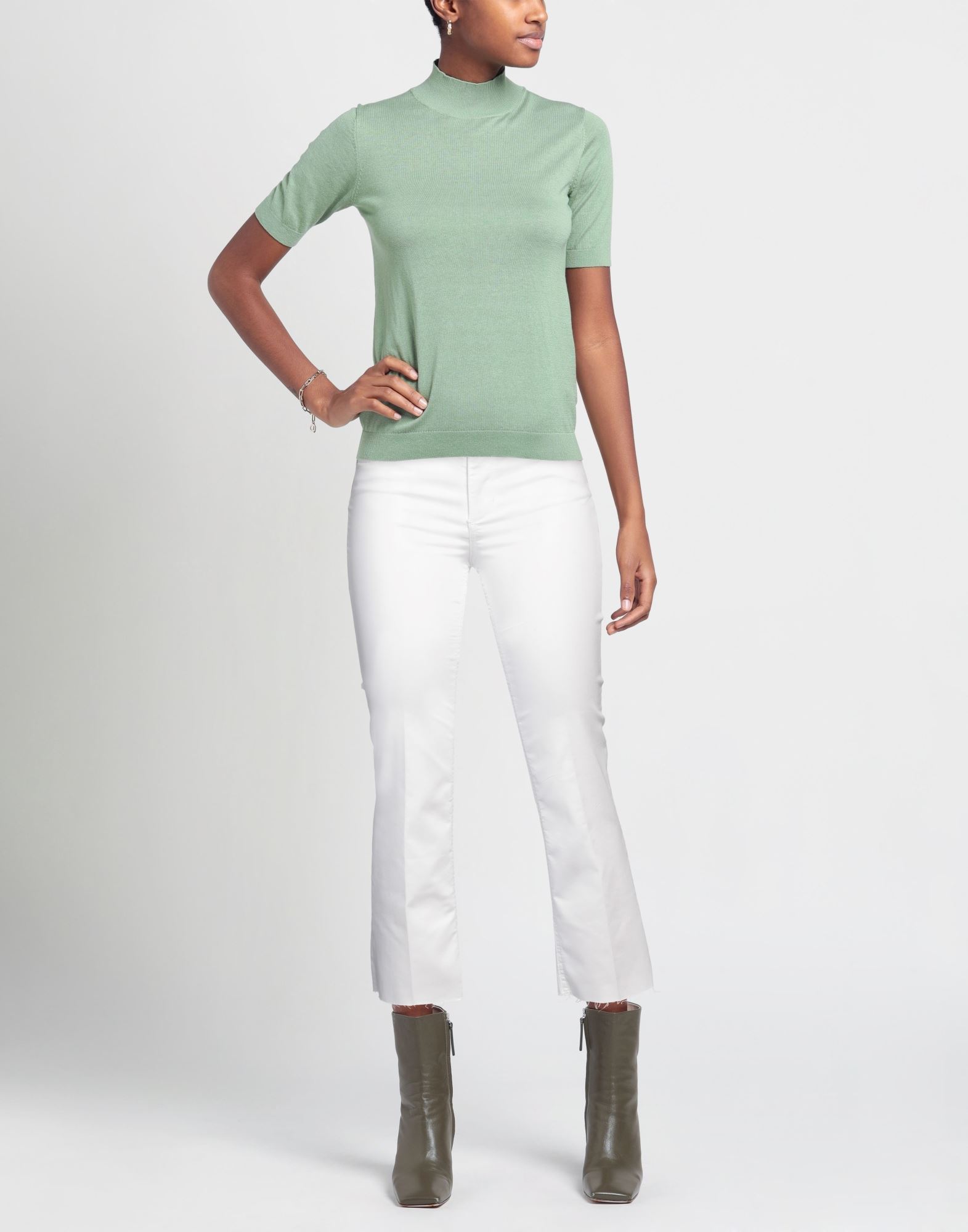 LIU JO Bootcut Gabardine Pants