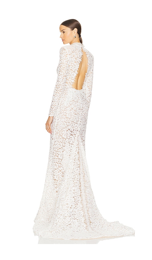 Bronx And Bronco Clara Long Sleeve Lace Dress - White & Lace | Editorialist Bronx And Bronco Clara Long Sleeve Lace Dress - White & Lace | Editorialist