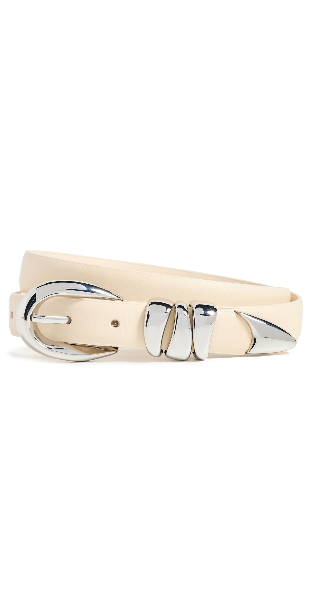 Madewell Woven Triple Metal Keeper Belt Vintage Ivory M/L NEW $88 Woven Triple Metal Keeper Belt – On Sale Now with Up to 40  main image 4