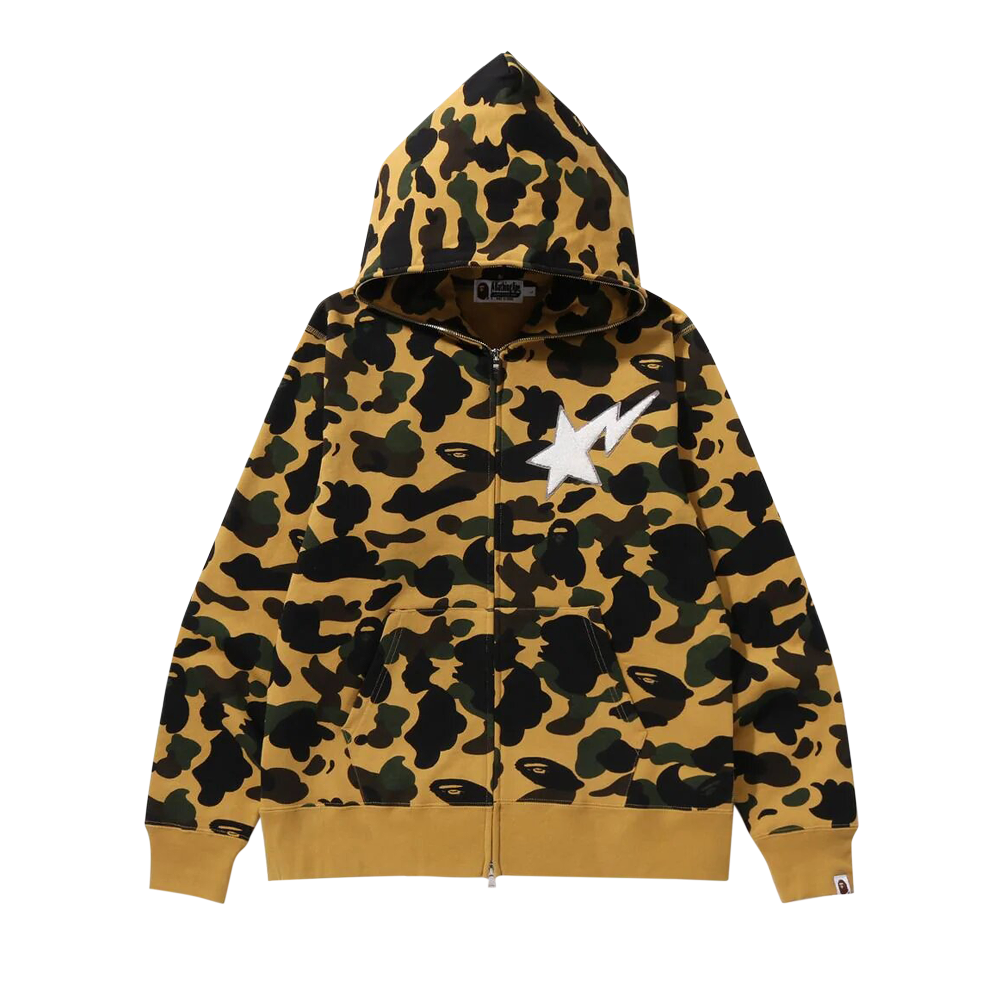 A Bathing Ape X Sanrio Characters Kuromi Camo Full Zip Hoodie