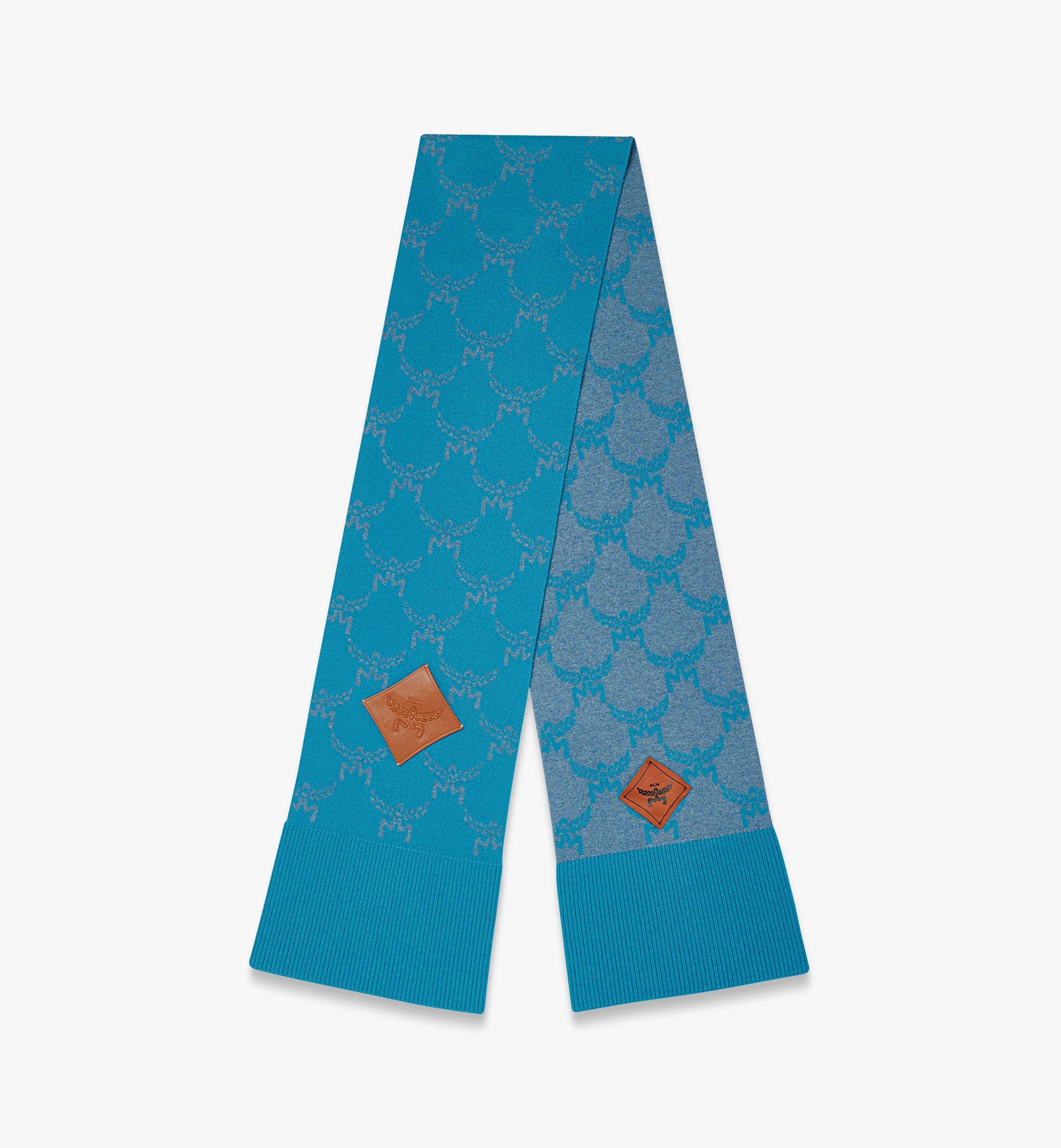 Mcm Reversible Lauretos Stole In Wool And Recycled Cashmere  display picture 1