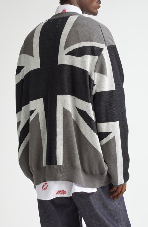 Takahiromiyashita Union Jack Cotton Cardigan In