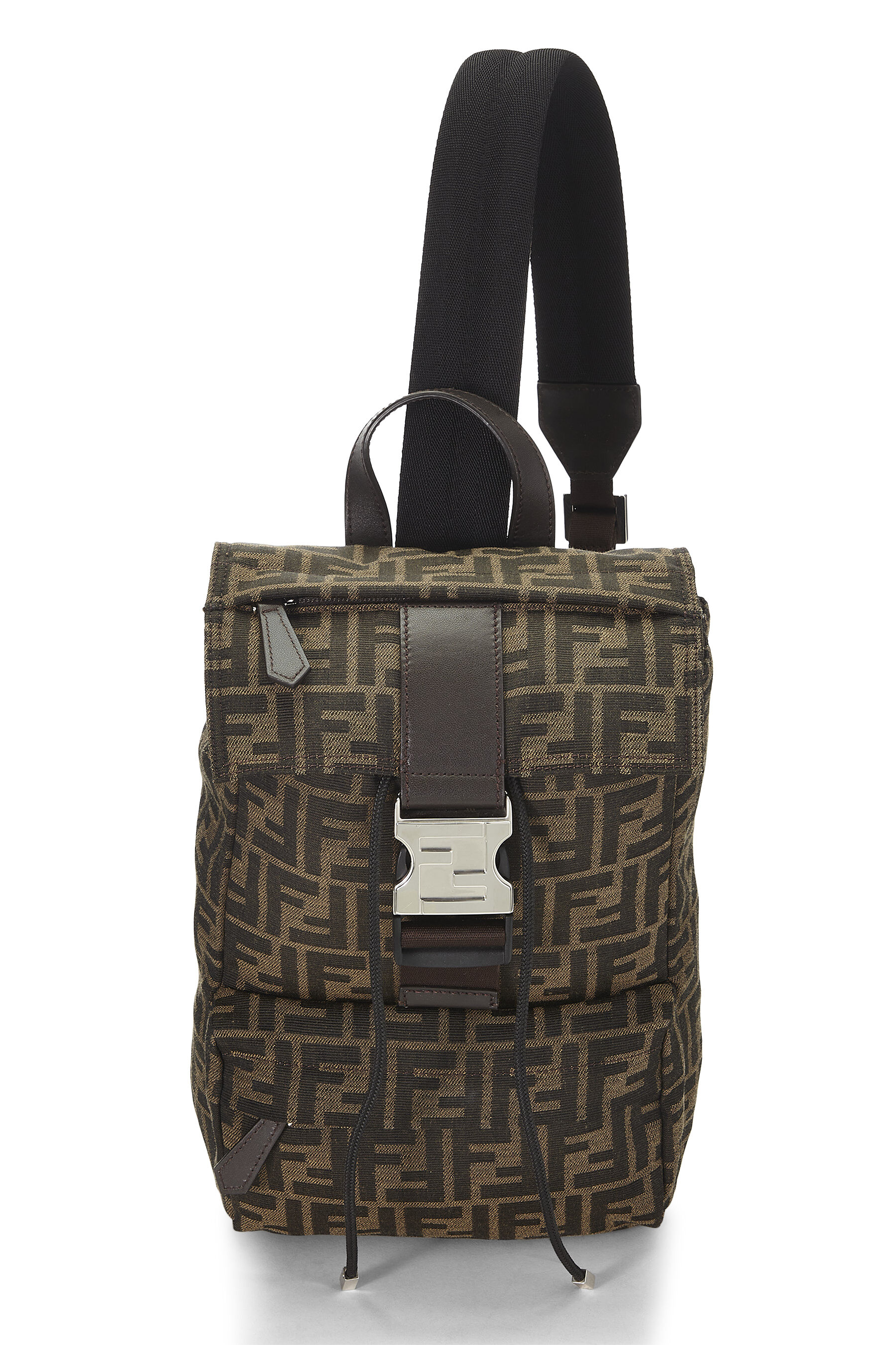 Fendi Zucca Backpack In Brown - 20% Off | Editorialist