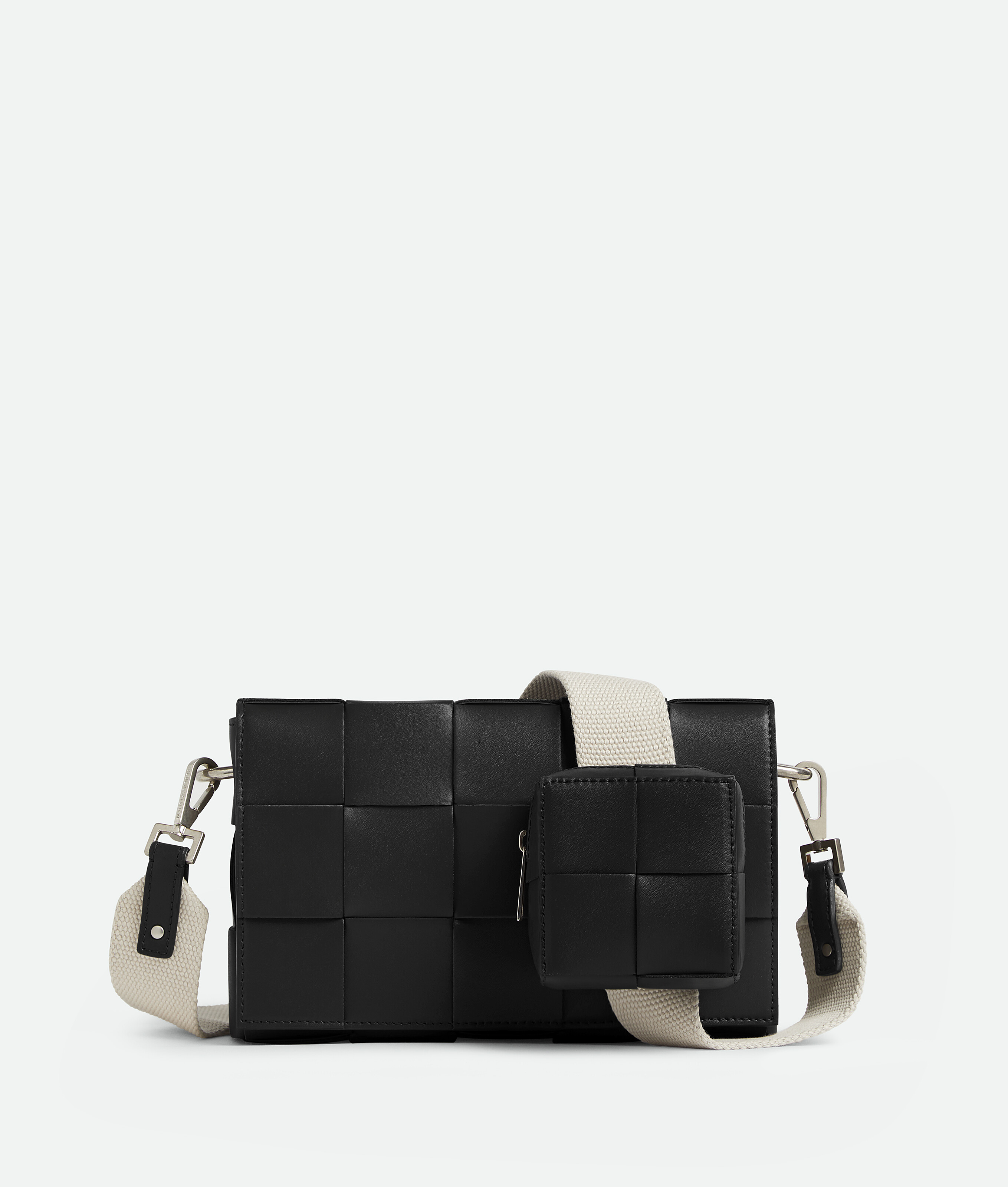 バッグ BOTTEGA VENETA Body bag Intrecciato y2k Diago Intreccio leather crossbody bag in black - Bottega Veneta