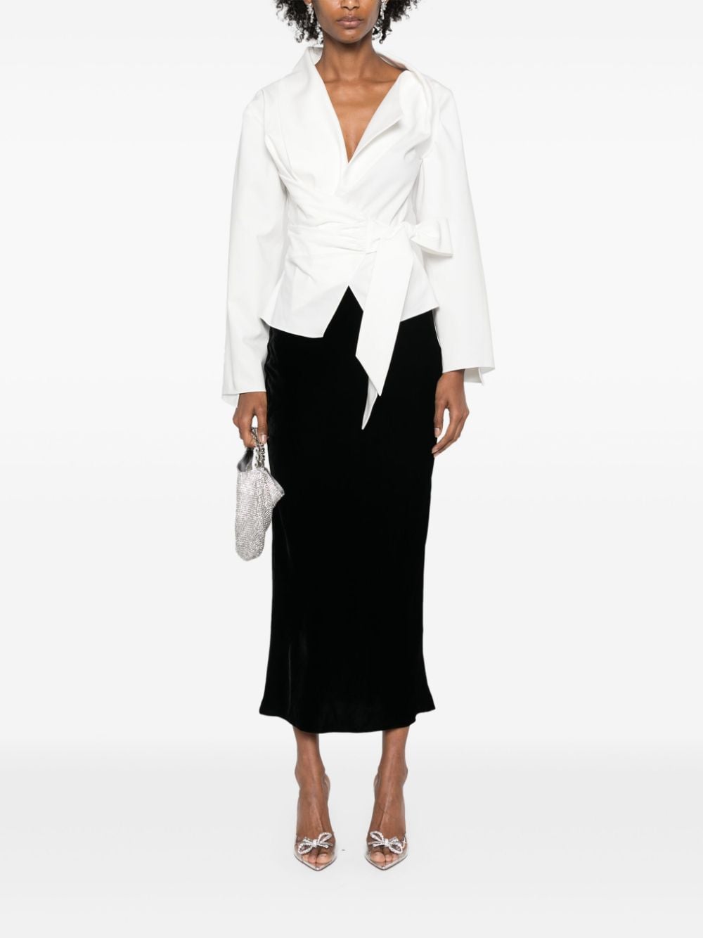 V:PM ATELIER V:PM ATELIER Burlesque Midi Skirt
