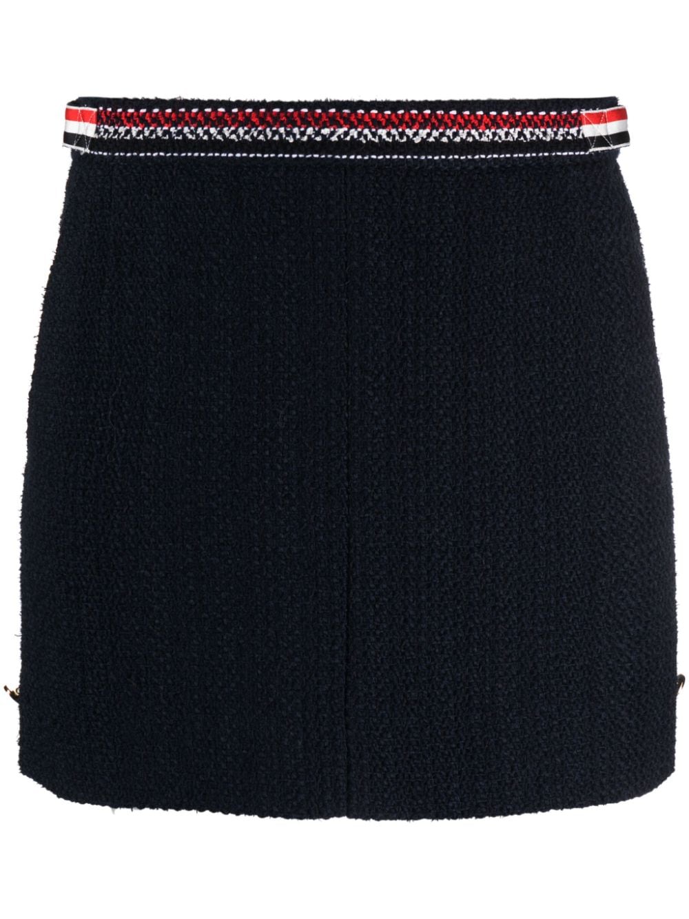 THOM BROWNE Thom Browne 4-Bar Tweed Miniskirt